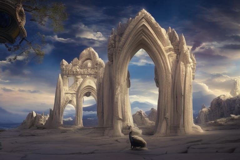 Arches - AI Generated Artwork - NightCafe Creator