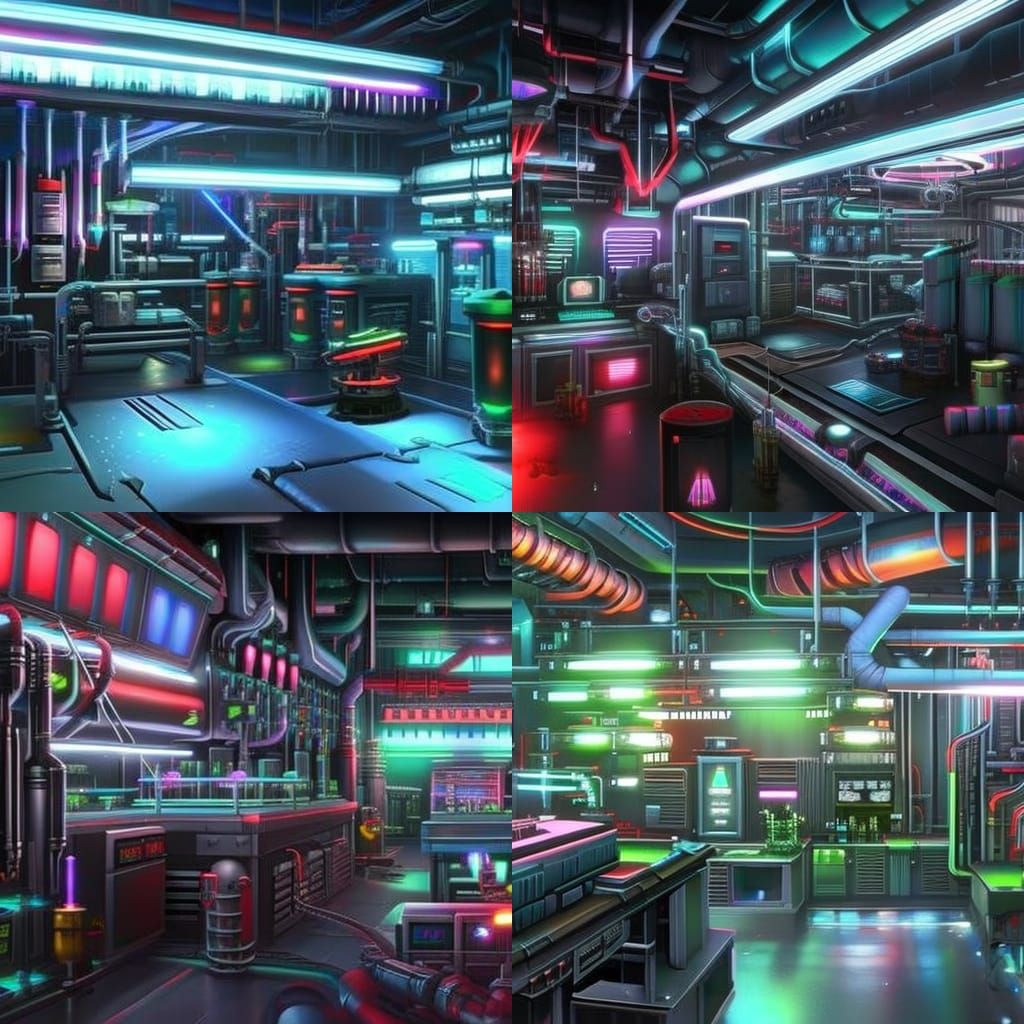 new lab concept art - AI Generated Artwork - NightCafe Creator
