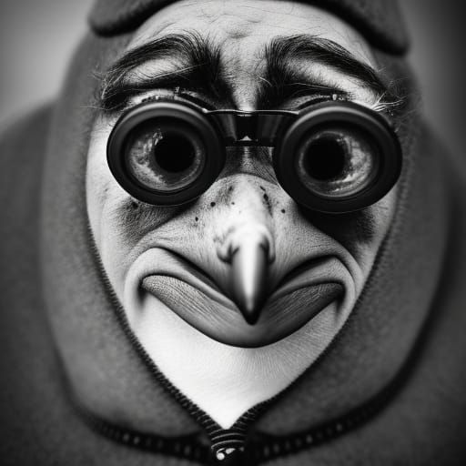 Penguin man - AI Generated Artwork - NightCafe Creator