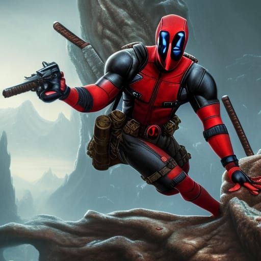 Deadpool - AI Generated Artwork - NightCafe Creator