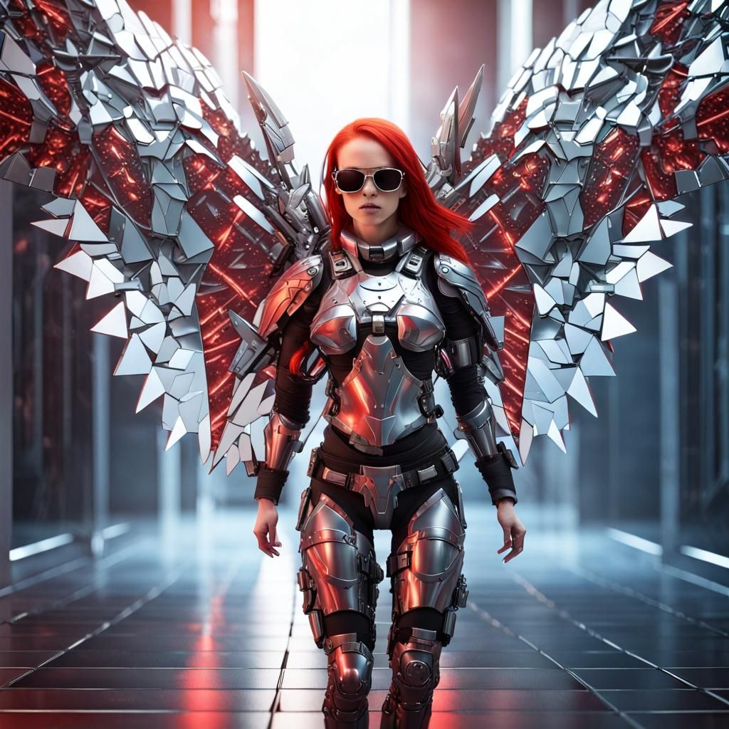 Data Angel - AI Generated Artwork - NightCafe Creator