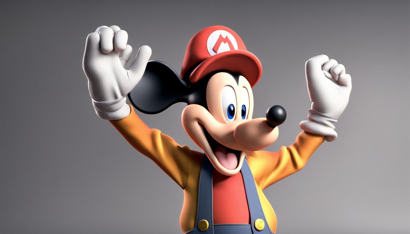 Goofy Mouse - AI Generated Artwork - NightCafe Creator