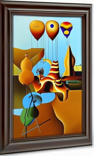 Balloons - AI Generated Artwork - NightCafe Creator