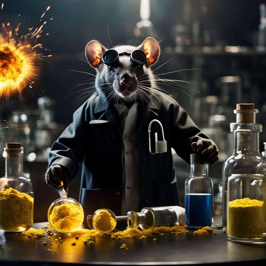 Lab Rat - AI Generated Artwork - NightCafe Creator