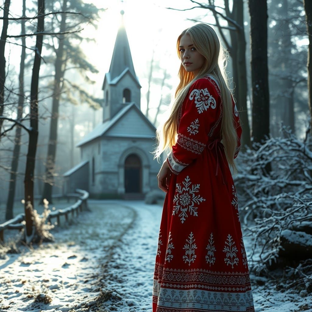 Beautiful Lady from Poland 🇵🇱 - Polish Folk Princess in M...