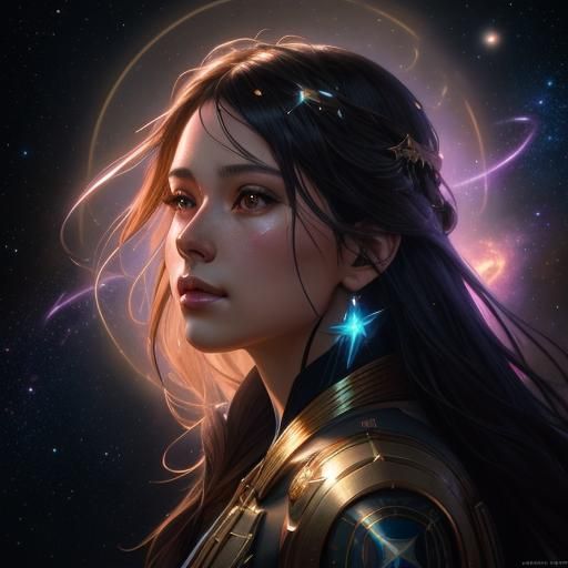 stars and galaxies - AI Generated Artwork - NightCafe Creator