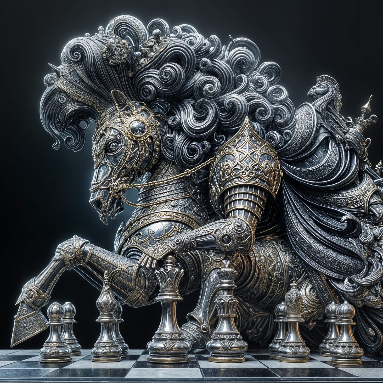 Knight move - AI Generated Artwork - NightCafe Creator