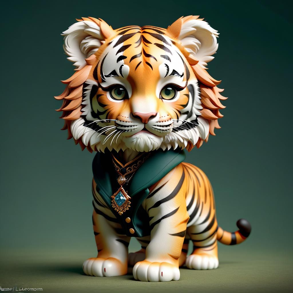 Fierce and Fluffy - AI Generated Artwork - NightCafe Creator