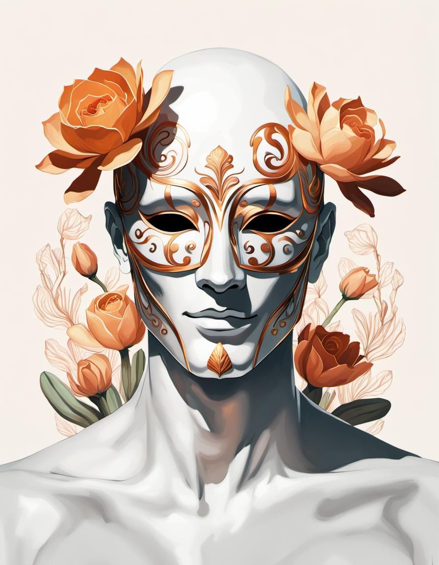 Fake Happiness - AI Generated Artwork - NightCafe Creator