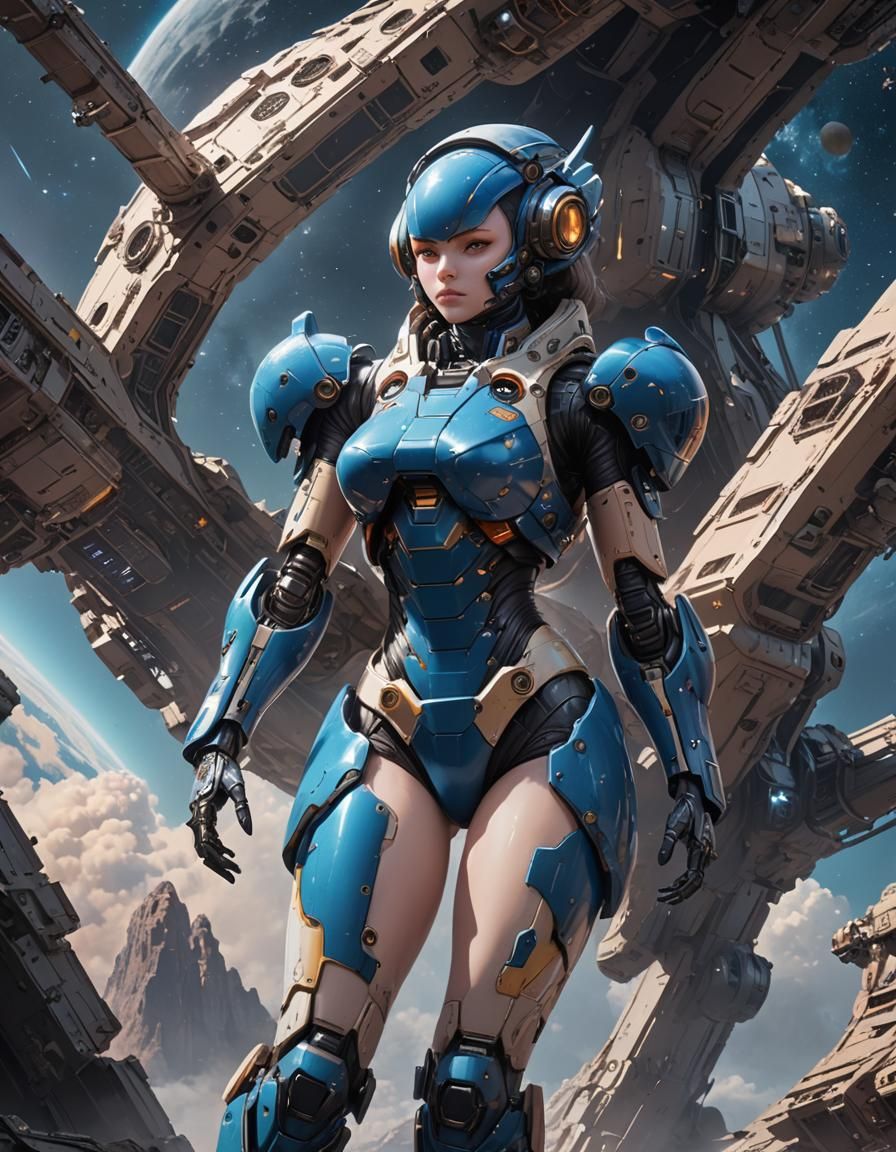 Alien Mecha 1 - AI Generated Artwork - NightCafe Creator