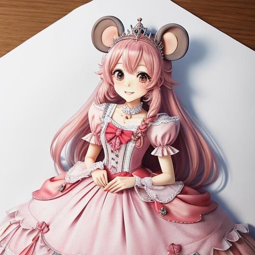 Mouse Princess - AI Generated Artwork - NightCafe Creator