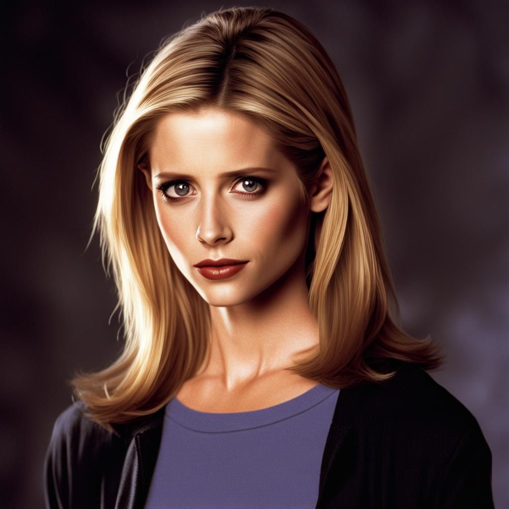 Buffy the vampire slayer - AI Generated Artwork - NightCafe Creator