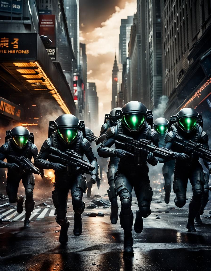 Invasion - AI Generated Artwork - NightCafe Creator