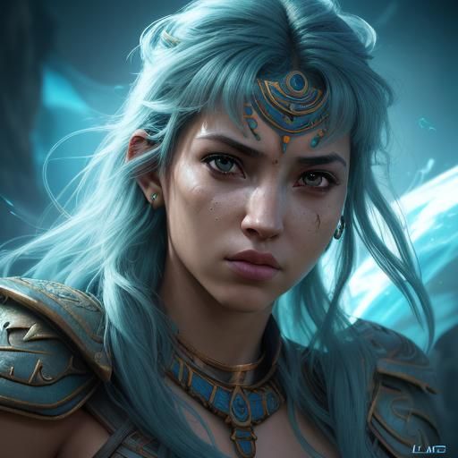 Kida Nedakh, Warrior Princess - AI Generated Artwork - NightCafe Creator