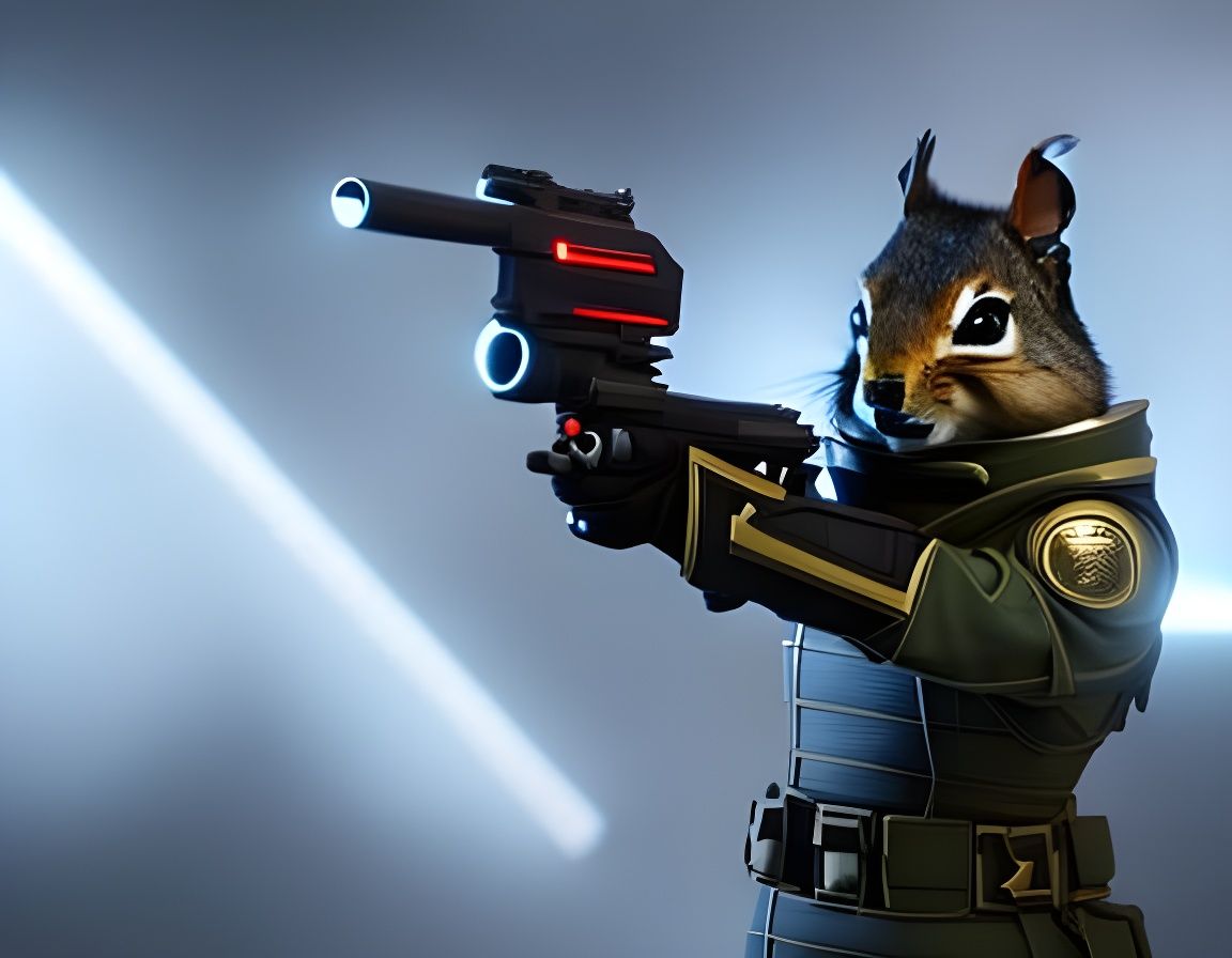 Rocket Squirrel - AI Generated Artwork - NightCafe Creator