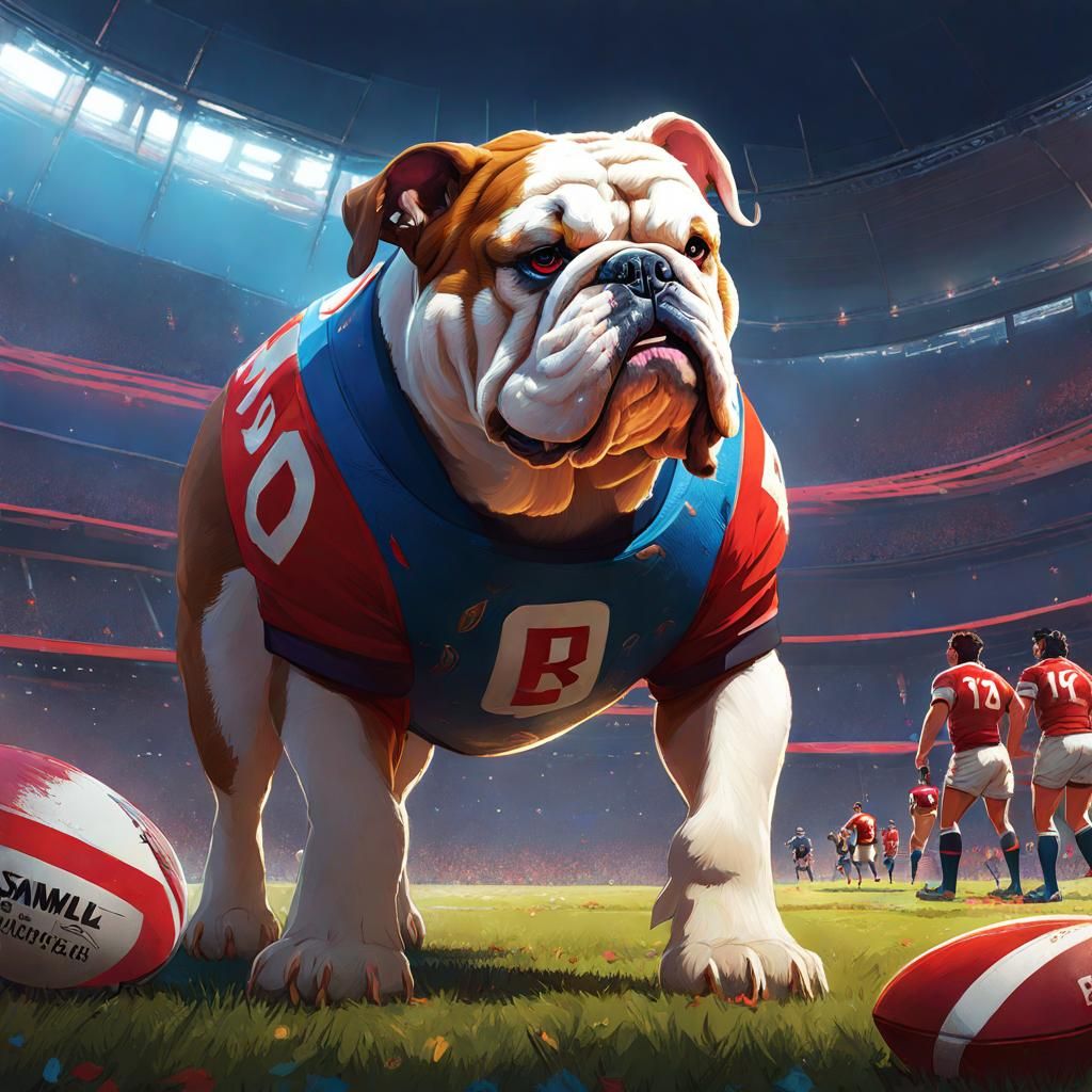 Bulldogs - AI Generated Artwork - NightCafe Creator