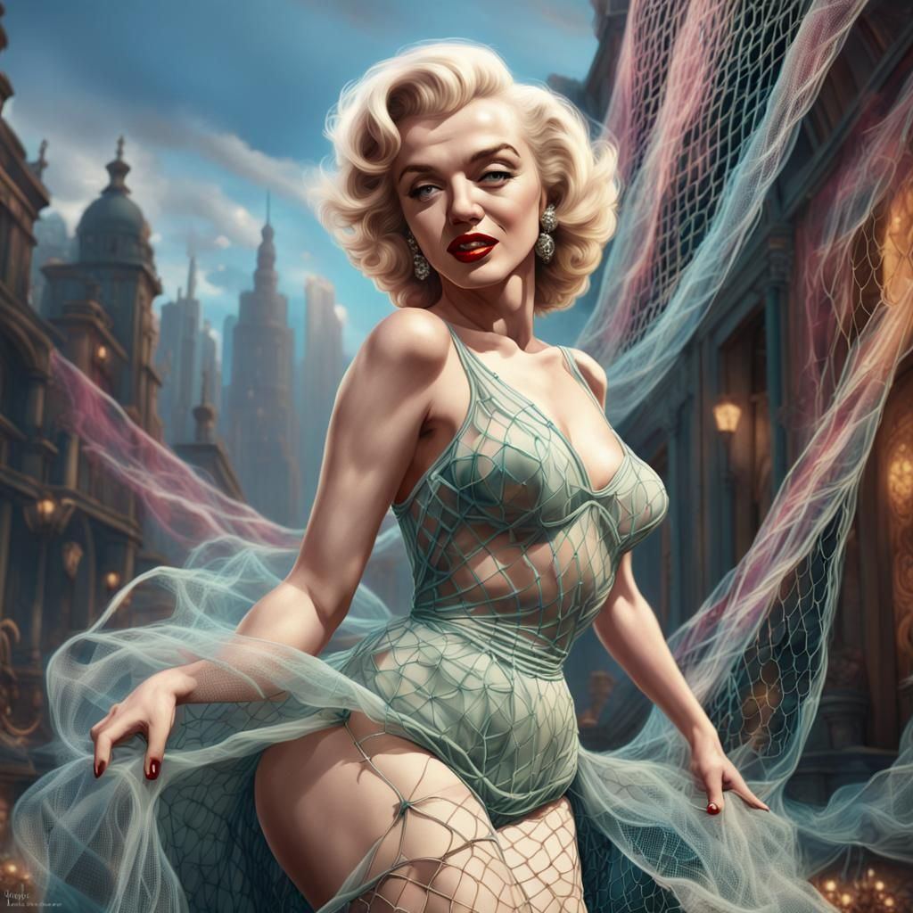 Marilyn - AI Generated Artwork - NightCafe Creator