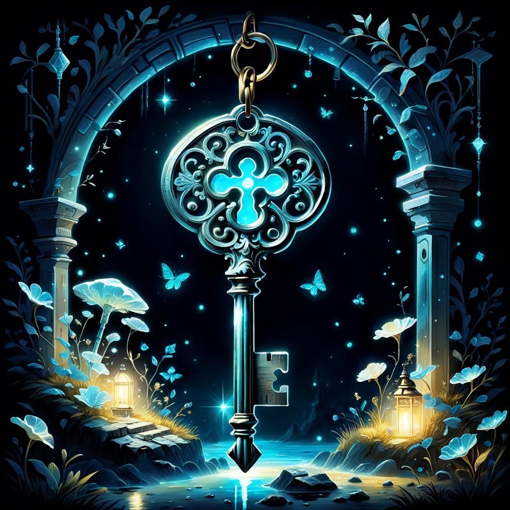 The Key to Unlocking Memories - AI Generated Artwork - NightCafe Creator
