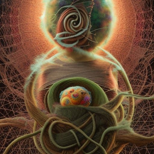 “Oh What A Tangled Web We Weave” - AI Generated Artwork - NightCafe Creator