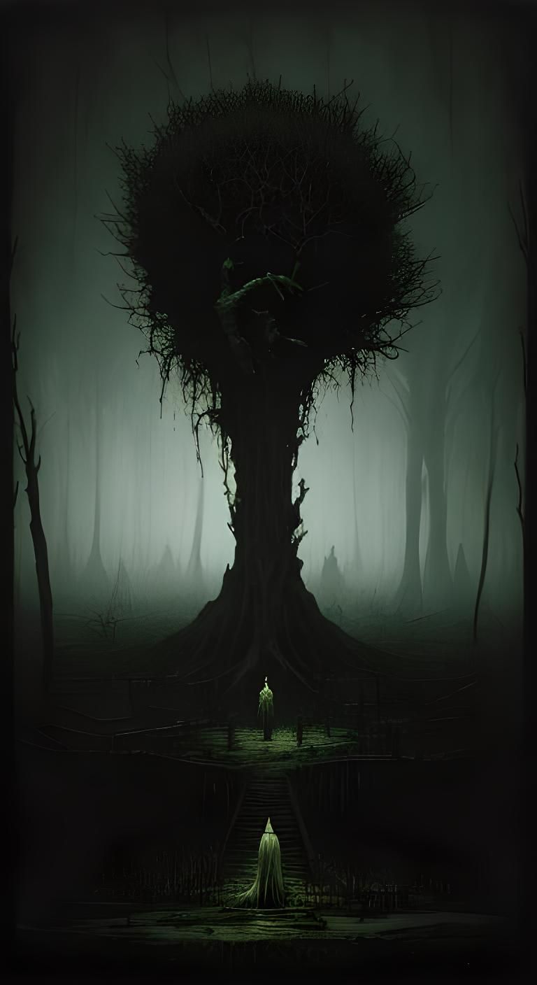 Holy Tree - AI Generated Artwork - NightCafe Creator