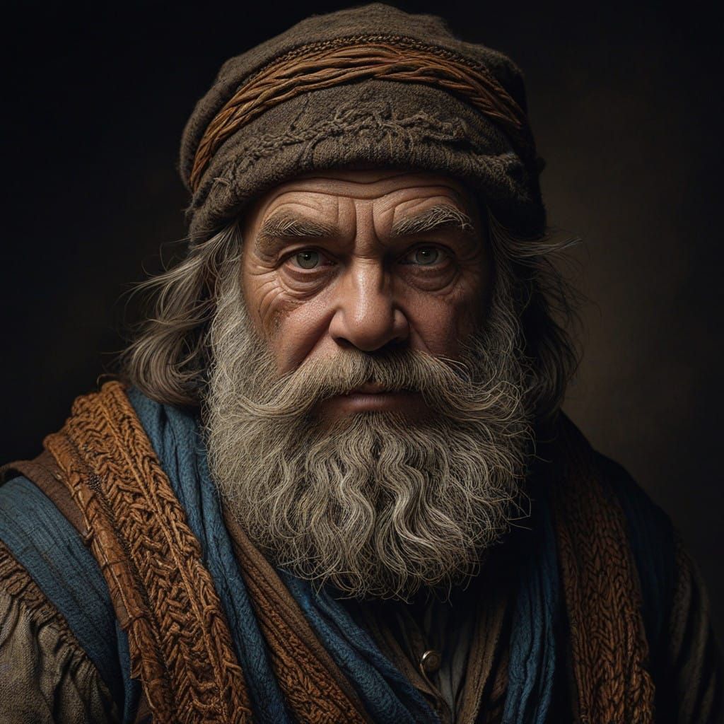 Grizzled Gruff Dwarf Rune Carver - Golden Dwarf Rune Carver ...