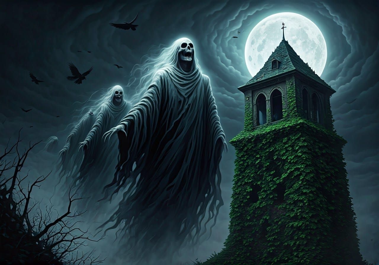 The Haunting Ghosts of the Forgotten Tower