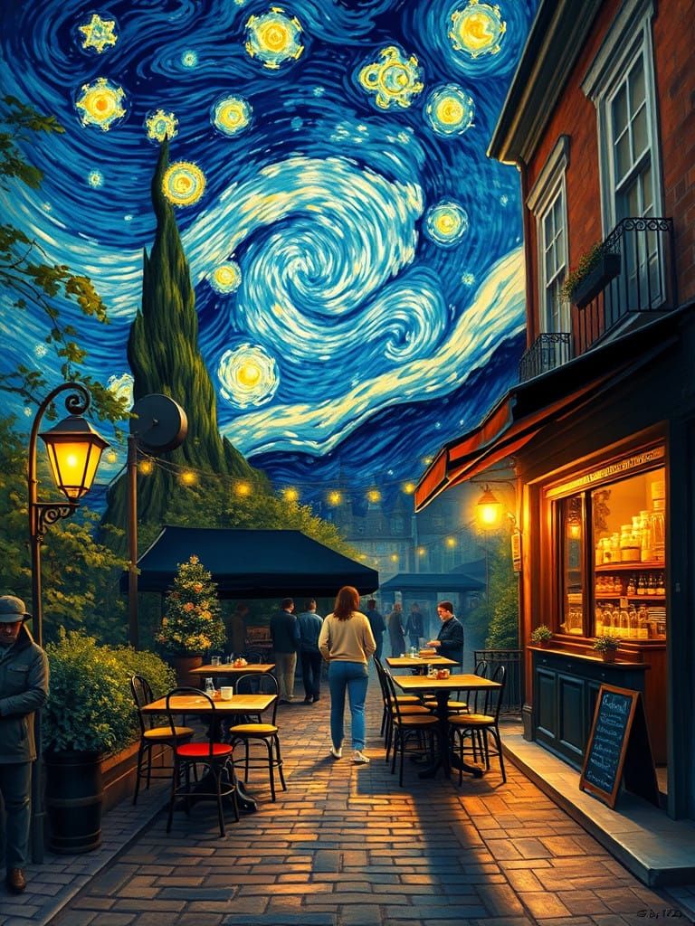 The Starry Night Café - The Starry Night Café