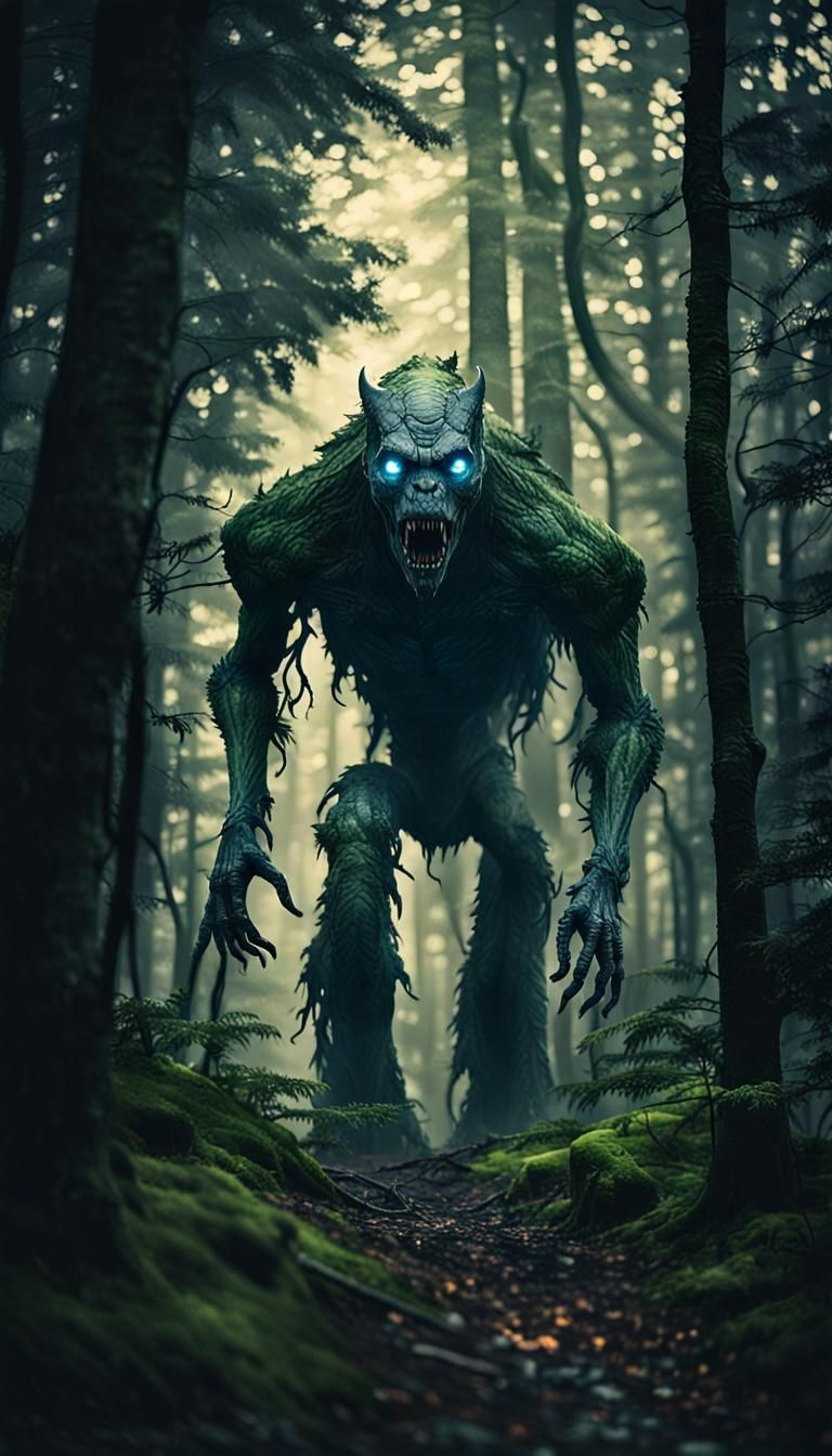 Skinwalker - AI Generated Artwork - NightCafe Creator