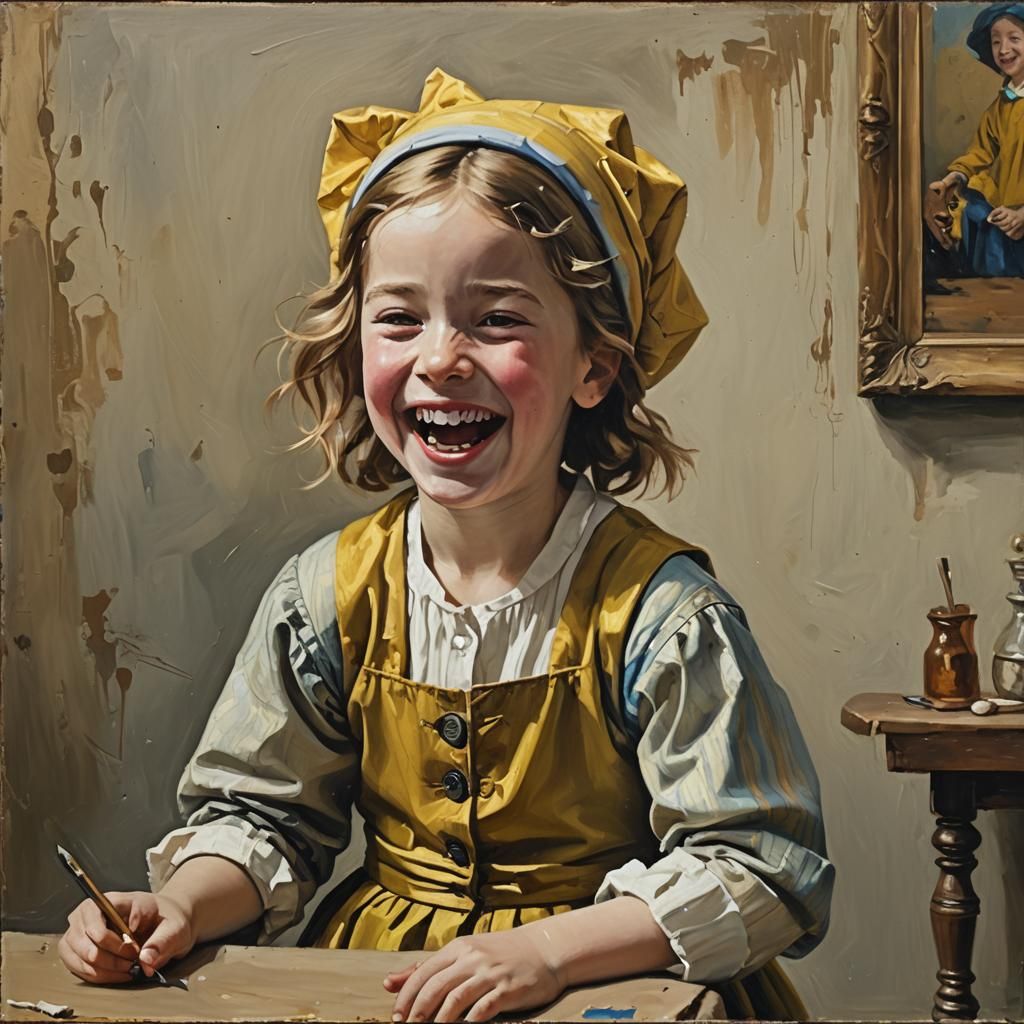 THE LAUGHTER COLLECTION - AI Generated Artwork - NightCafe Creator