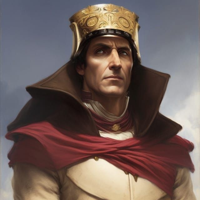 Collapsing Timelines: Julius Caesar as Napoleon - AI Generated Artwork ...