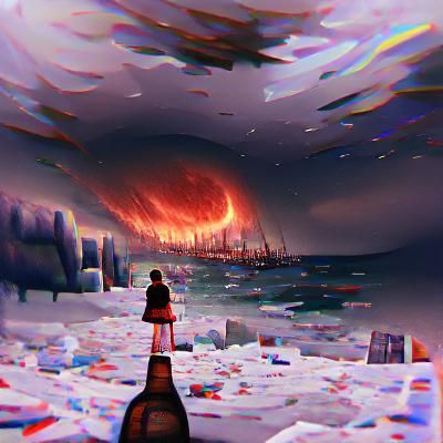 The end of the world - AI Generated Artwork - NightCafe Creator
