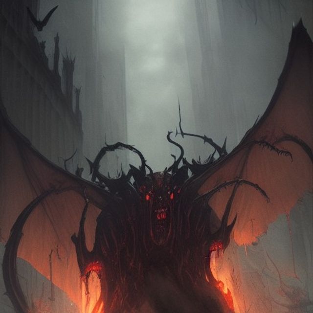 A horde of demons approaching, photorealistic - AI Generated Artwork ...