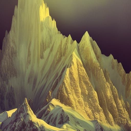 La terre est timide et fraîche Les aiguilles de midi Cousent la traîne ...