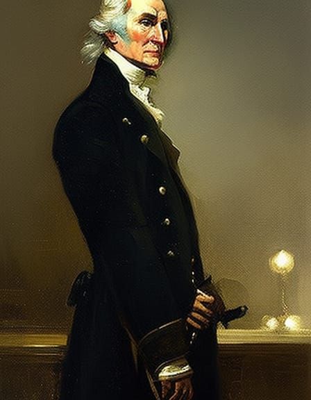 George Washington - AI Generated Artwork - NightCafe Creator