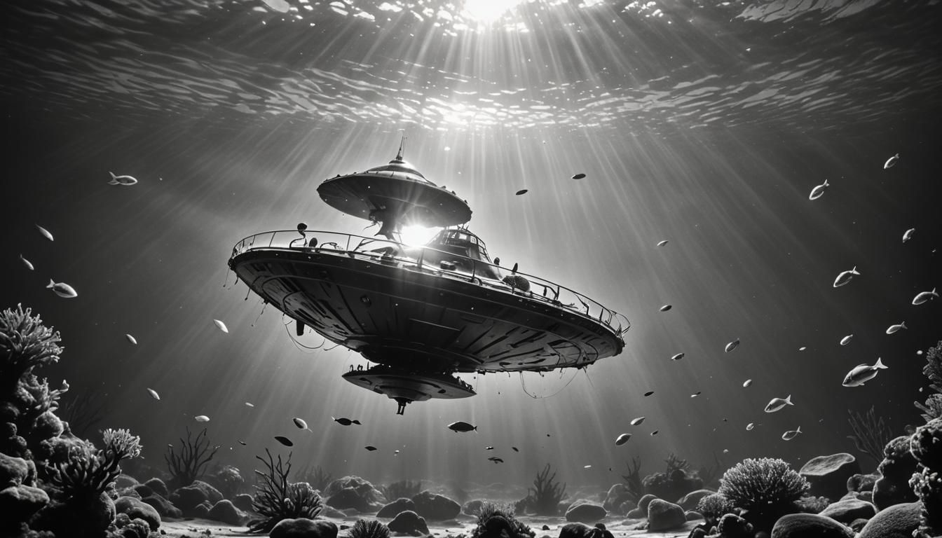 Unidentified Submerged Object - AI Generated Artwork - NightCafe Creator