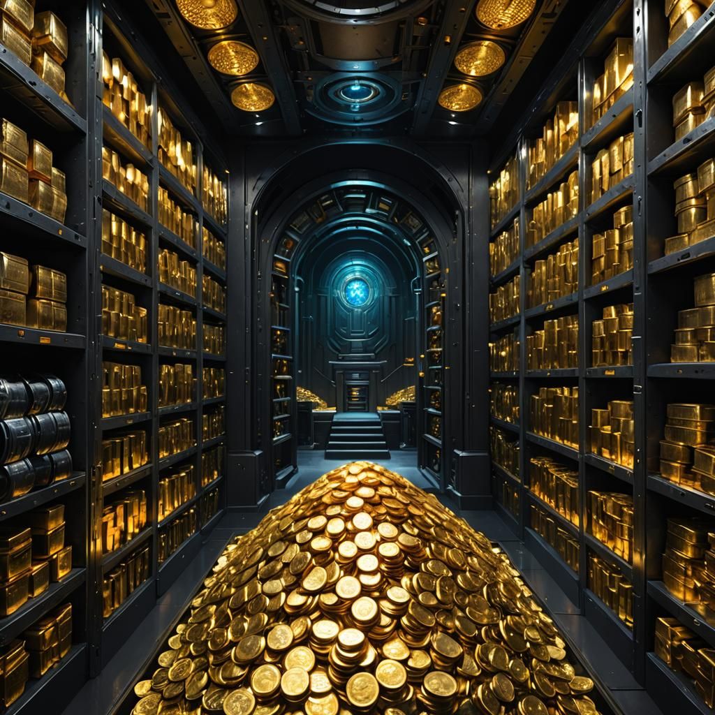 Alien Vault - AI Generated Artwork - NightCafe Creator