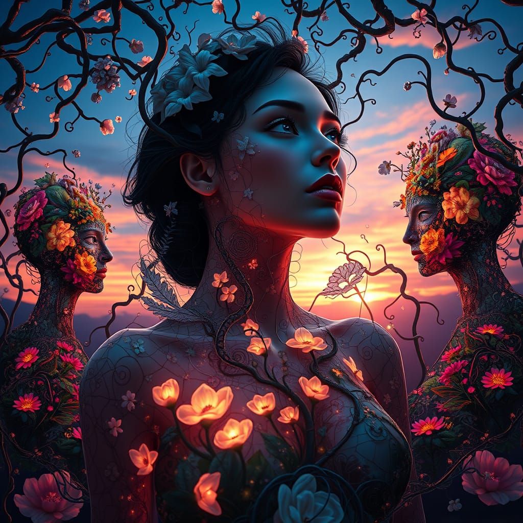 Surreal Goddess Unveils Dreamlike Realm of Whimsy ... - AI Art