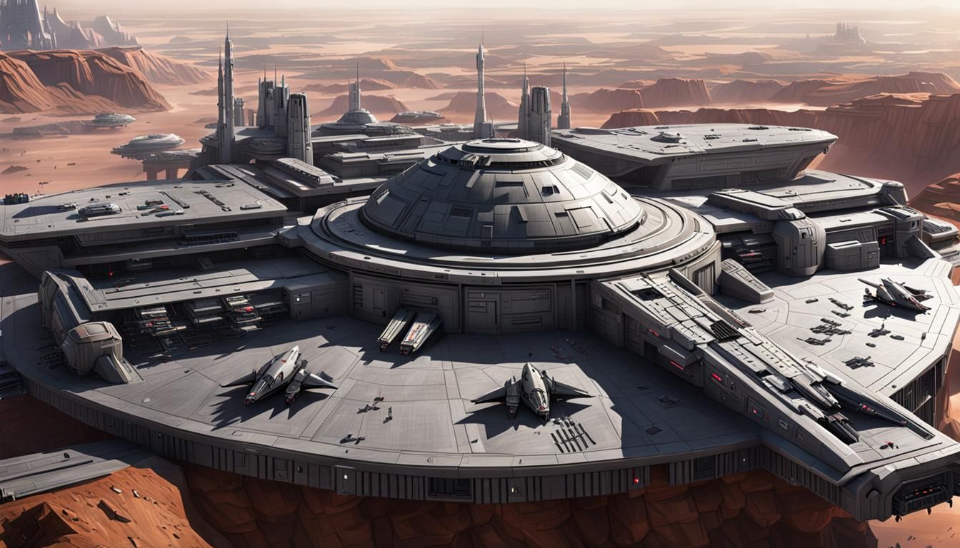 star wars first order military base, Epic cinematic, intricate ...