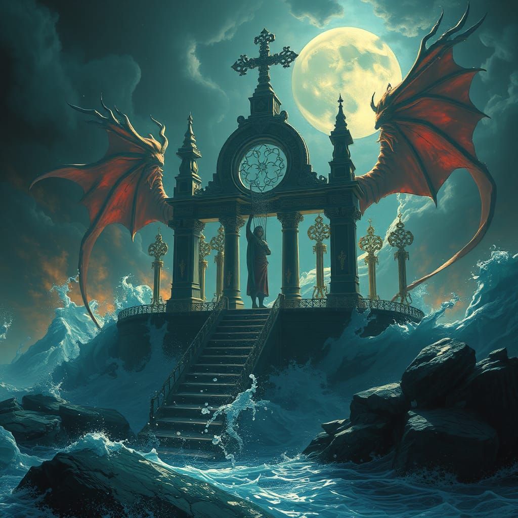 Shrine of the Seven Keys - Mysterious Temple of Ancient Sea...