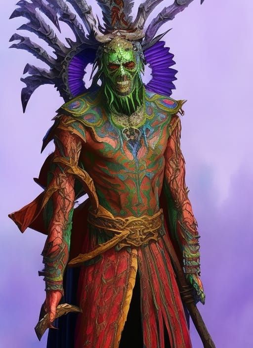 undead shaman - AI Generated Artwork - NightCafe Creator