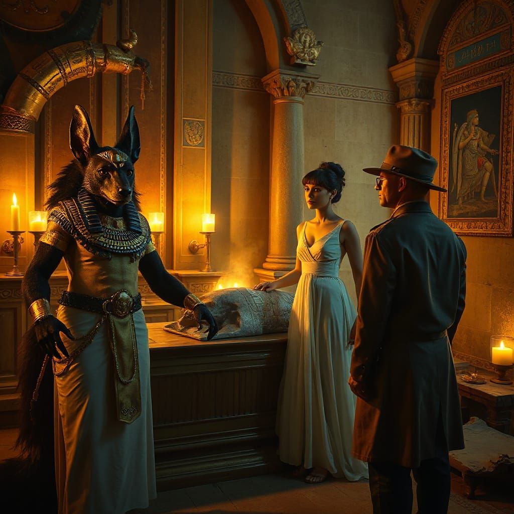 A mystical Egipt #2 - Ancient Egyptian Mummification Chamber...