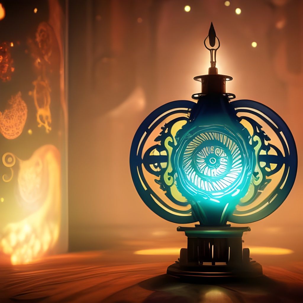 Fantastical Lantern Shadows - AI Generated Artwork - NightCafe Creator