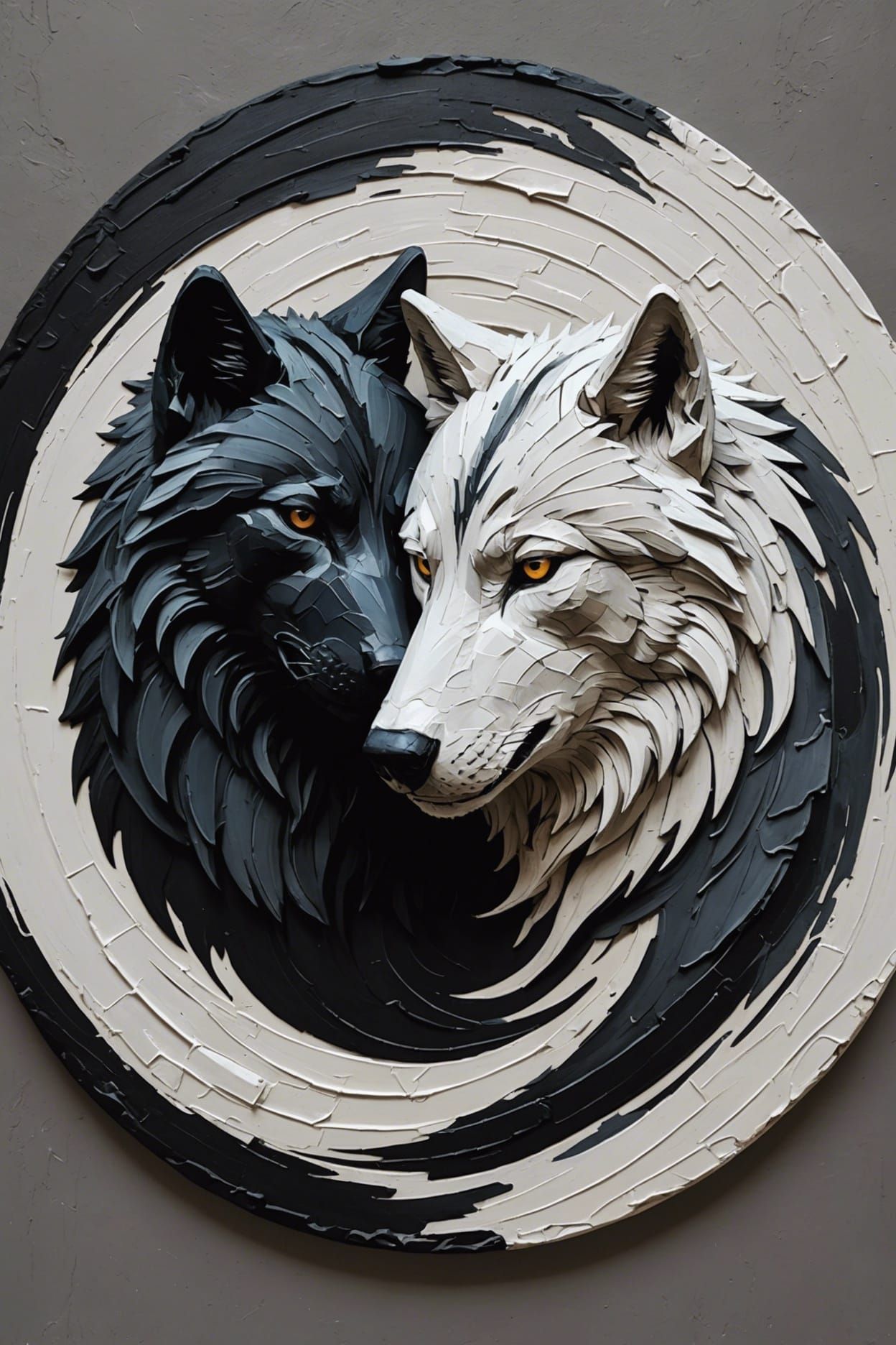 Inside you there are two wolves, one light, one dark two wolves in a ...
