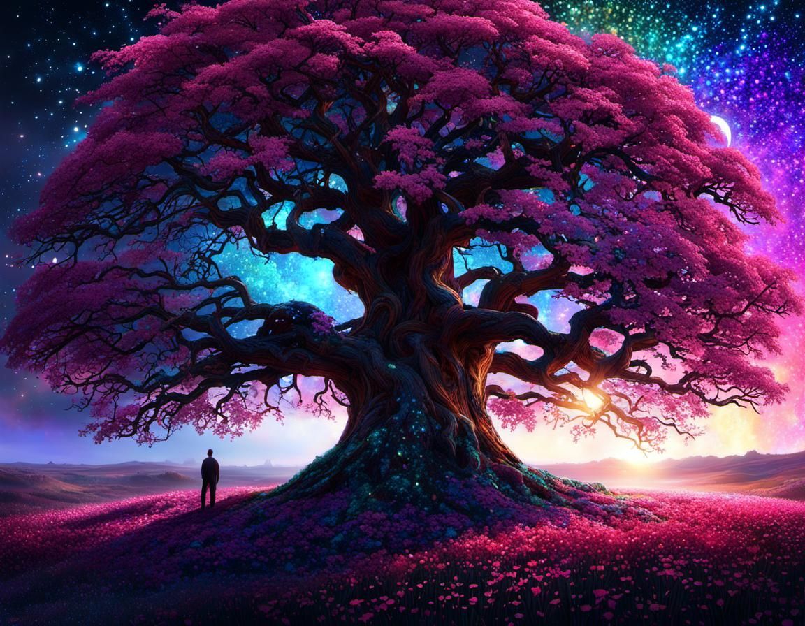beautiful tree - AI Generated Artwork - NightCafe Creator