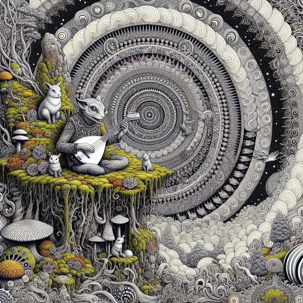 Psychedelic portal.. - AI Generated Artwork - NightCafe Creator