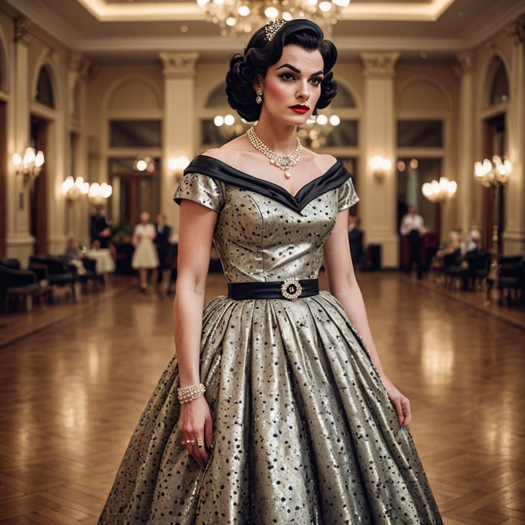 The prom queen - AI Generated Artwork - NightCafe Creator