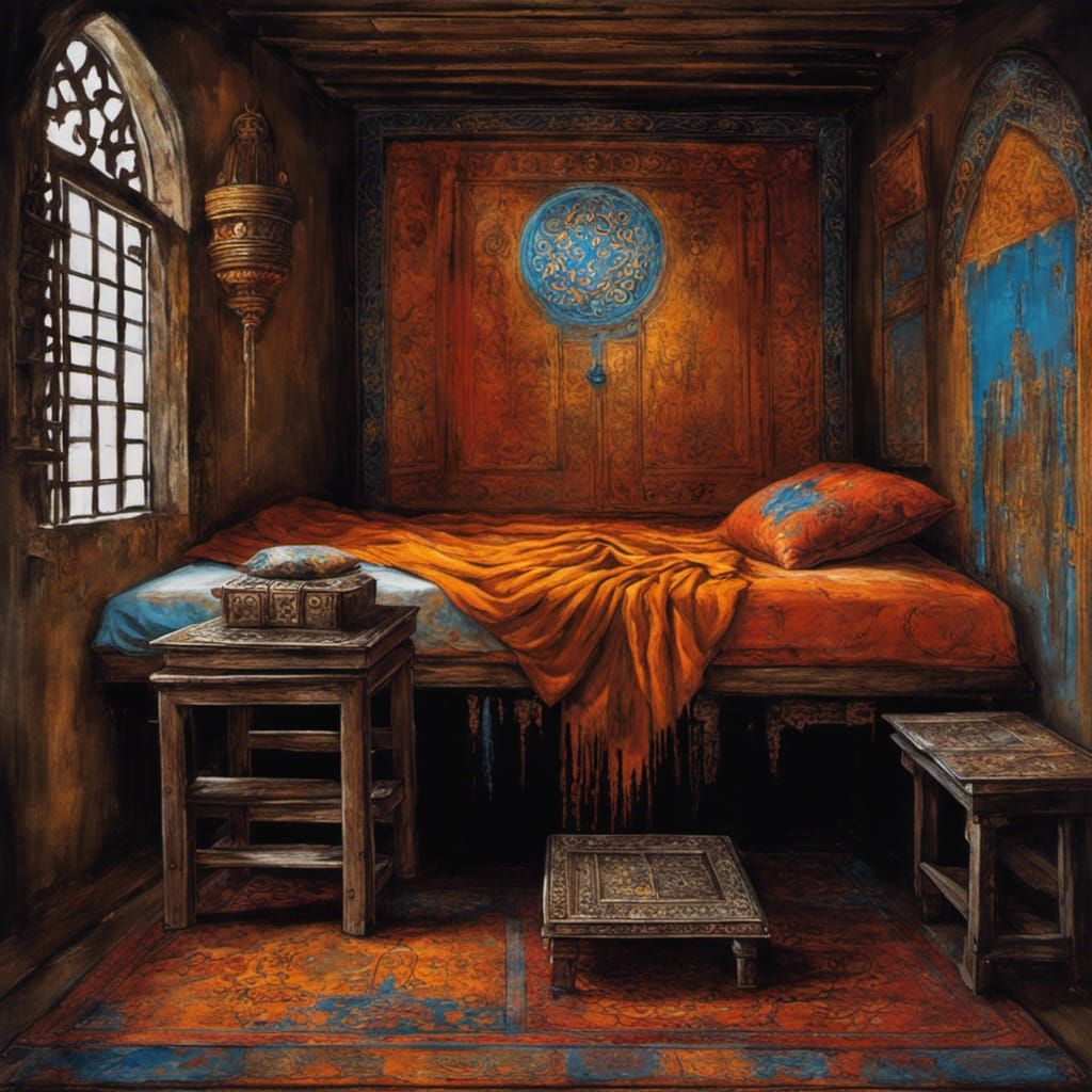 Monk's Cell - AI Generated Artwork - NightCafe Creator