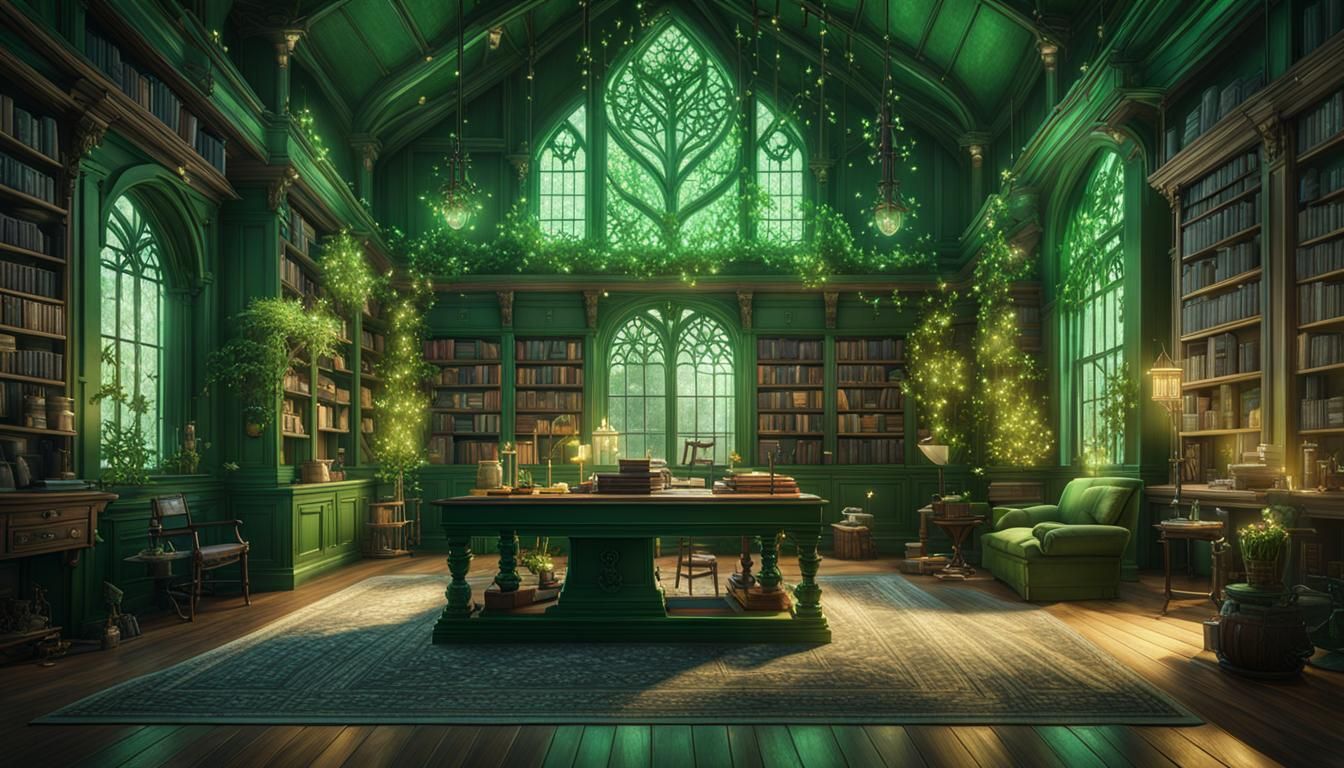 My Dream Library - AI Generated Artwork - NightCafe Creator