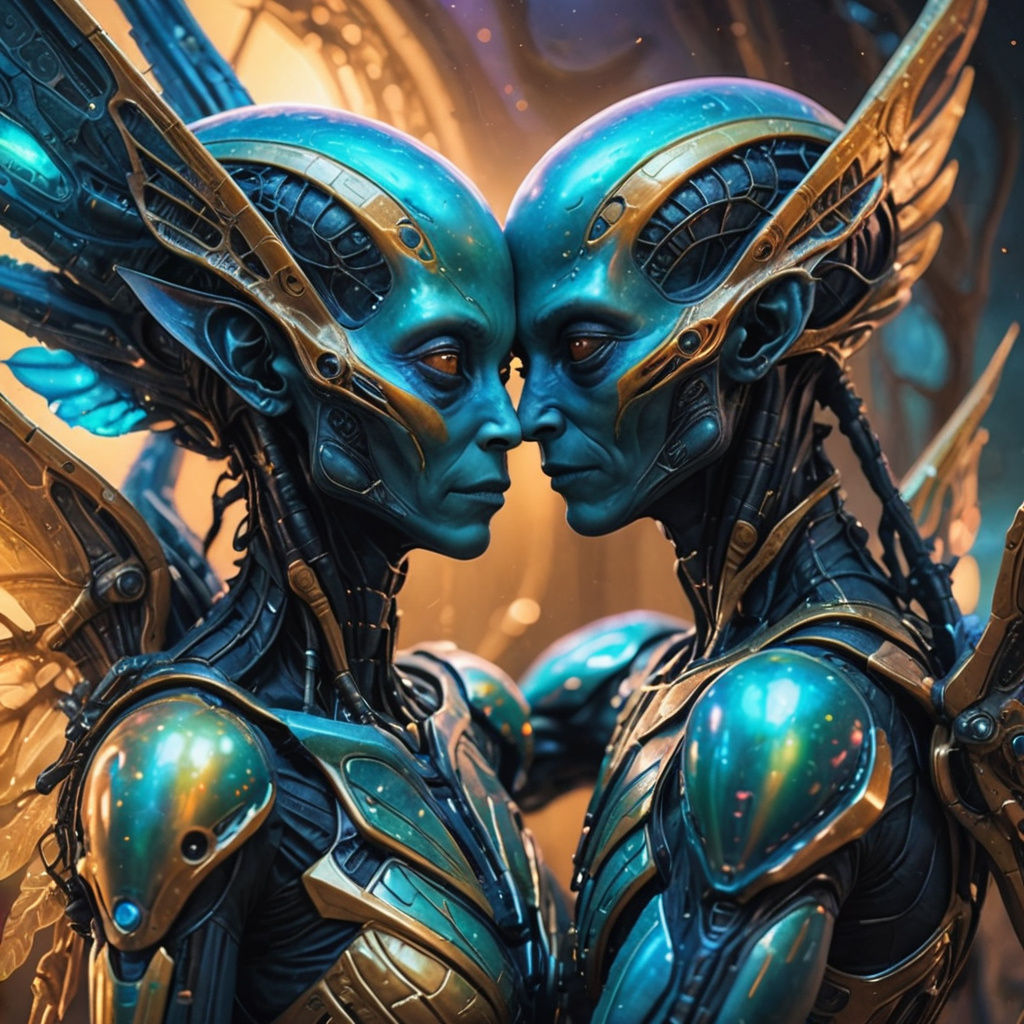 An alien love story - Intergalactic Romance in a Dystopian L...