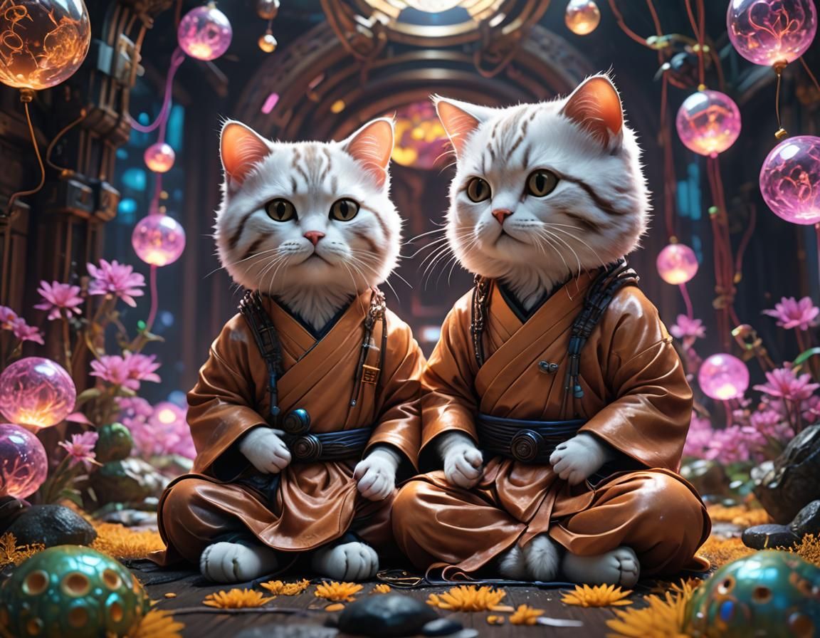 Zen Masters💫 - AI Generated Artwork - NightCafe Creator